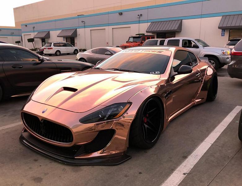 Rose Gold Tesla Model X Pink